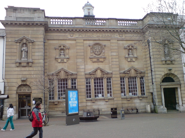 Northampton Central Library in Northampton, Northamptonshire ...