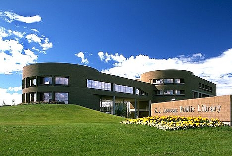 Anchorage Public Library - Z. J. Loussac Public Library in Anchorage ...
